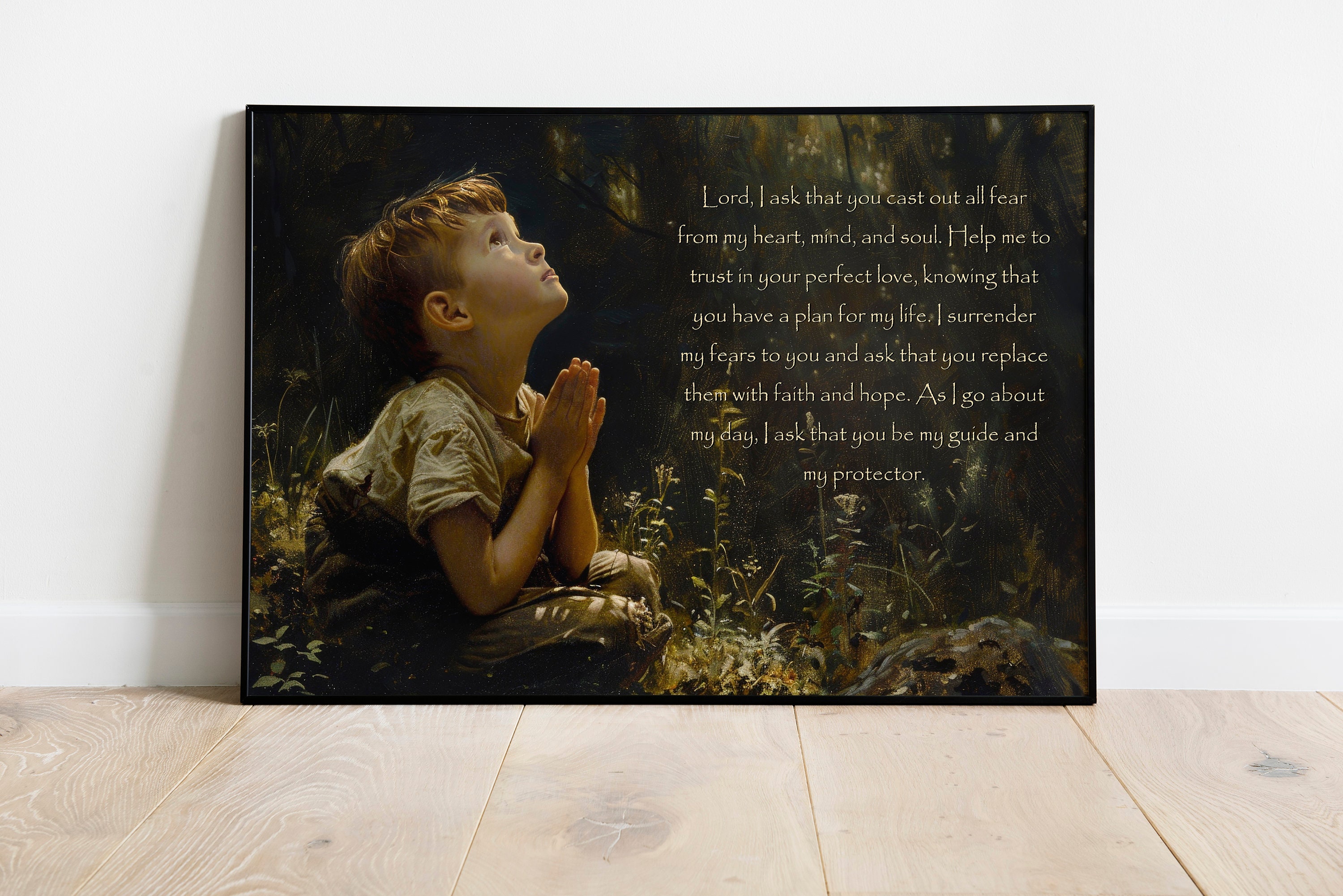 Lost Boy Praying to God, Prayer to Lord, Storytelling Art, Religious ...