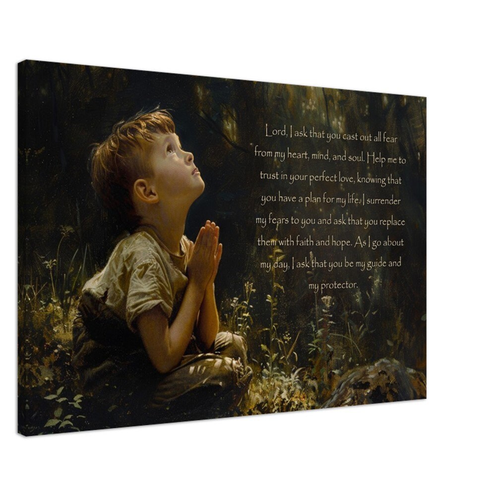 Lost Boy Praying to God, Prayer to Lord, Storytelling Art, Religious ...