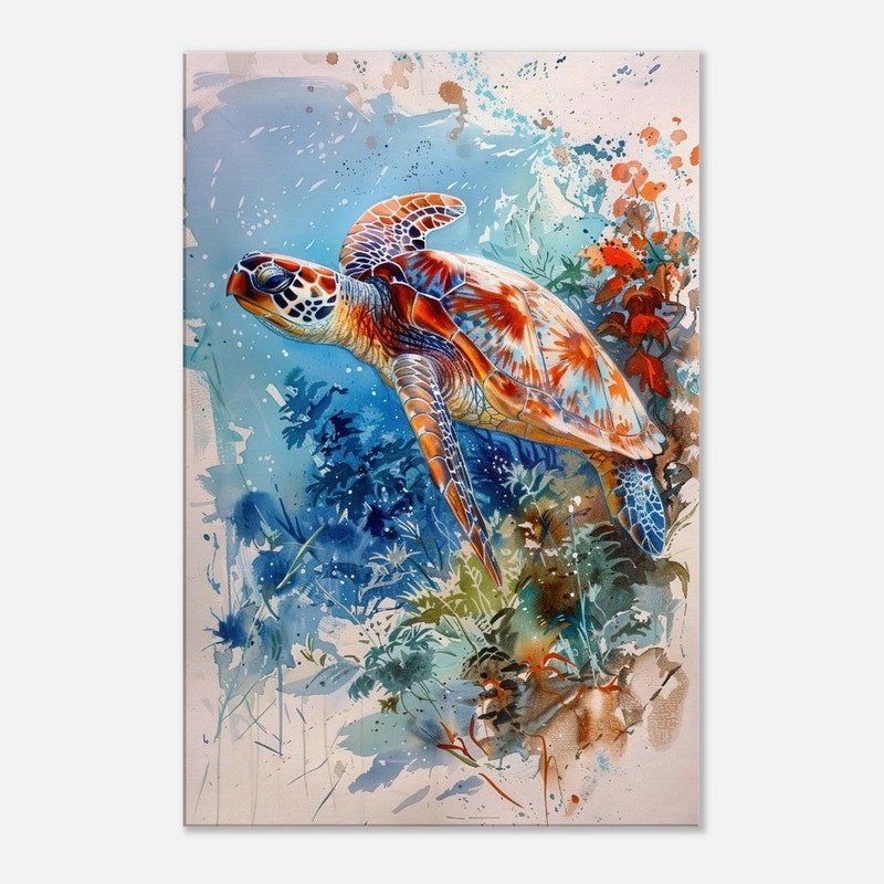 Ocean Life Print - Etsy