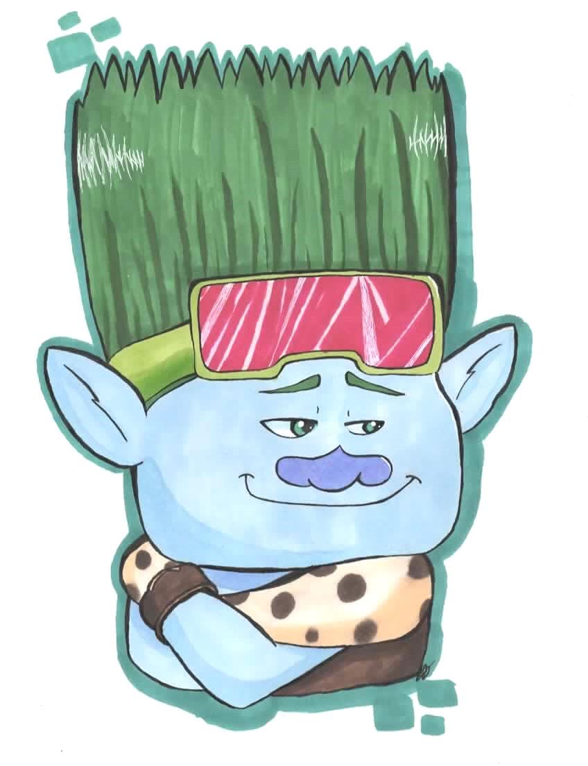 Trolls Band Together | John Dory Art Print - Etsy