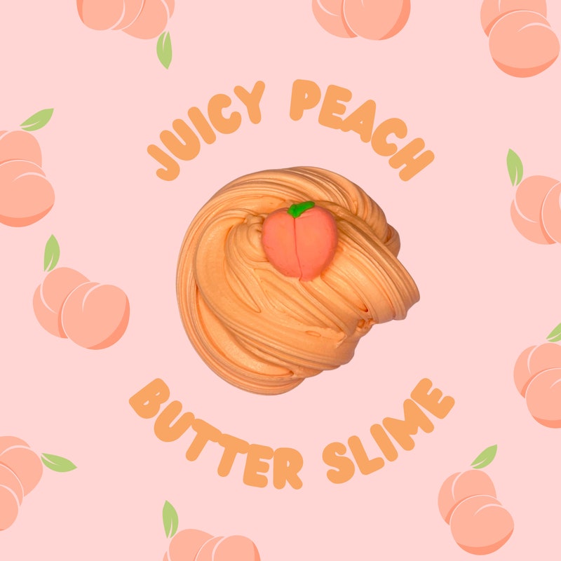 Peach Baby Slime - Etsy