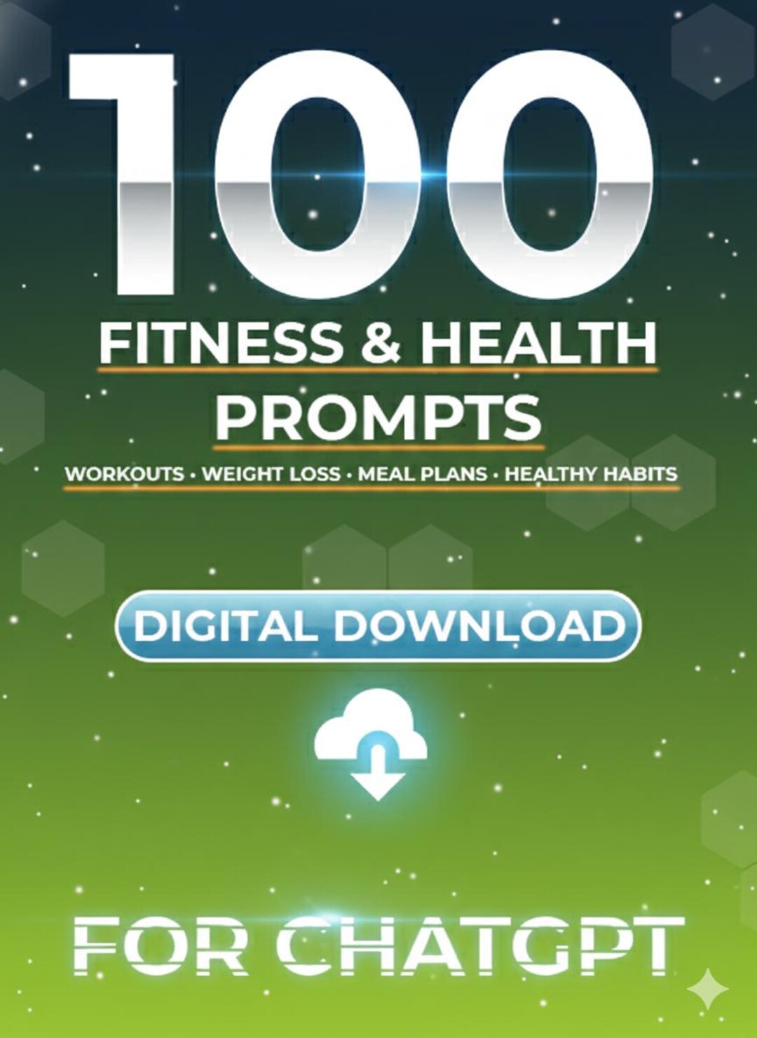 100 Chatgpt Fitness & Health Prompts - Workouts - Weight Loss - Meal ...