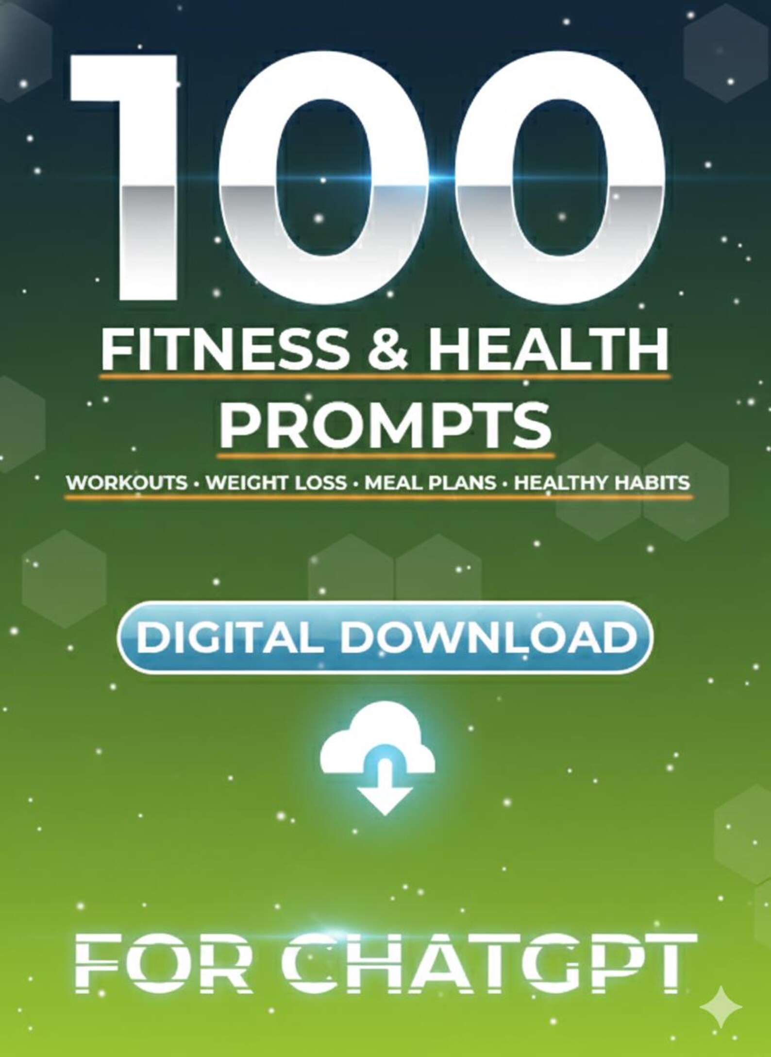 100 Chatgpt Fitness & Health Prompts - Workouts - Weight Loss - Meal ...