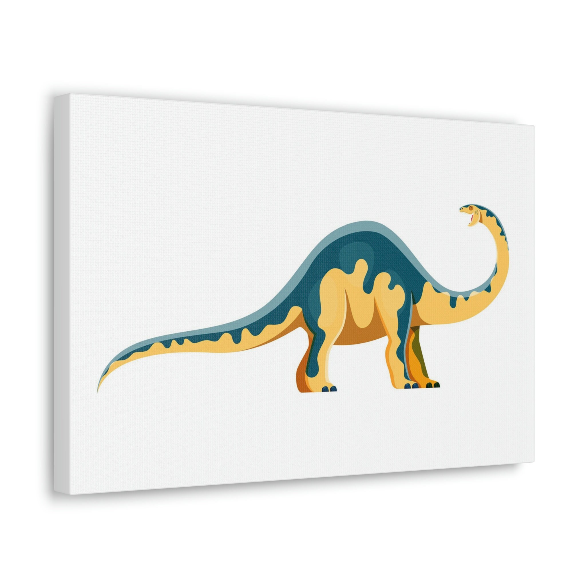 Dinosaur Art Work Kid's Room Art Canvas Gallery Wraps - Etsy