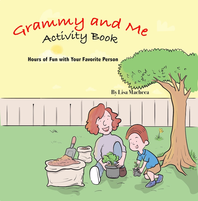 Grammy and Me Activity Book - Etsy