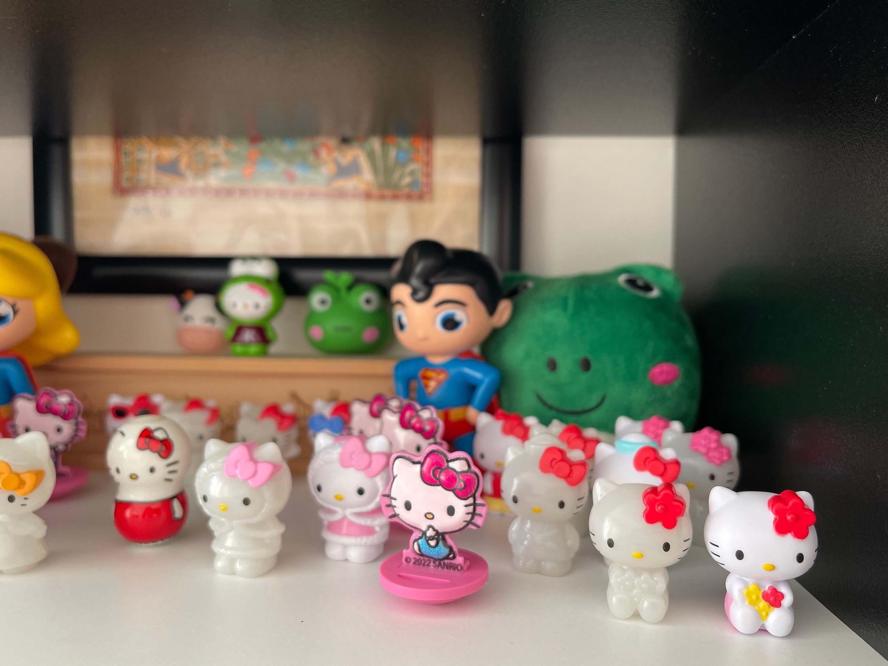 Glow in the Dark Hello Kitty Minifigures, Sanrio Cute Kitty Gift, Hello ...