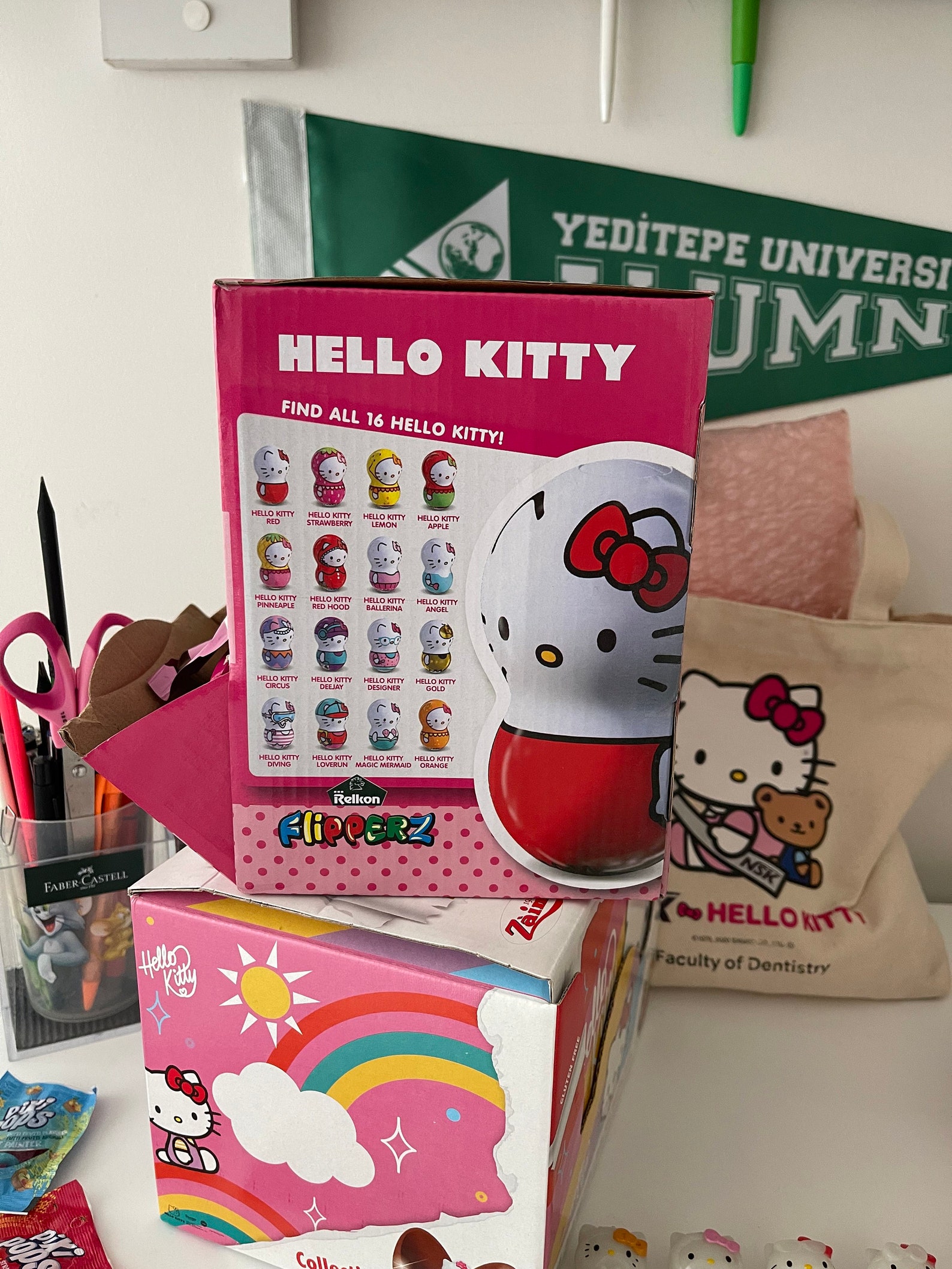 Hello Kitty Roly Poly Figures Relkon Flipperz Hello Kitty - Etsy