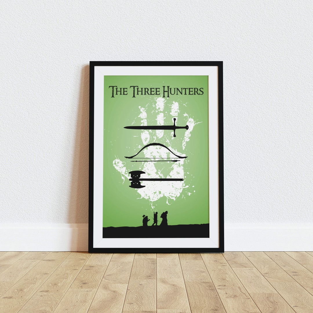 Minimalist Lord of the Rings Themed Prints, the Two Towers, Digital ...