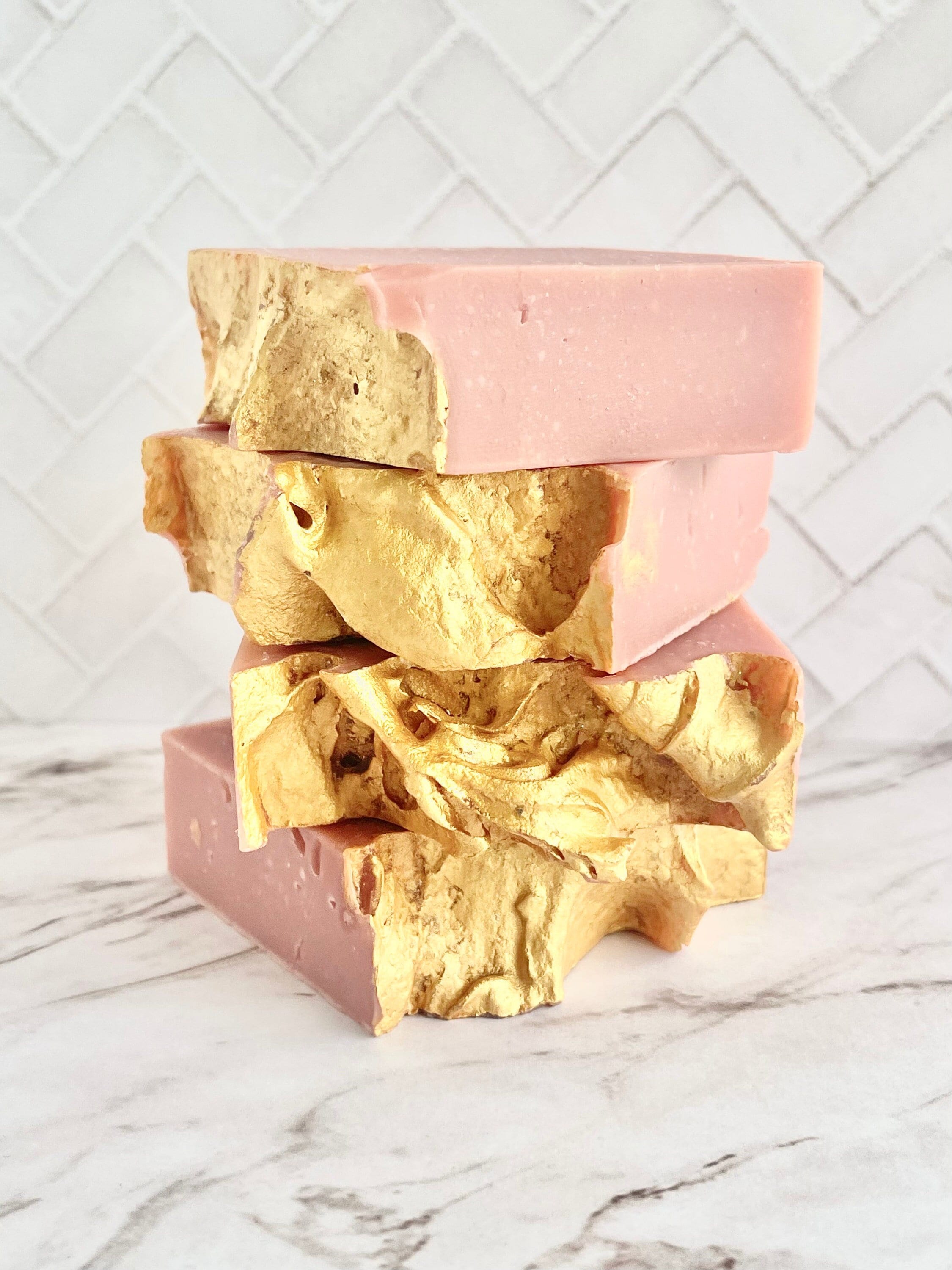 Cleopatra Handmade Luxury Soap Goat Milk and Honey Soap 24K Gold Flakes ...