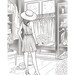 Fashion Dress Shopping Coloring Pages, 10 PDF Coloring Pages, Kids ...