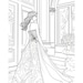 Fashion Dress Shopping Coloring Pages, 10 PDF Coloring Pages, Kids ...