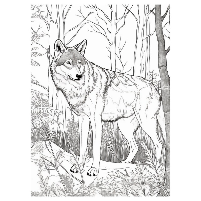 10 'wolves' Adult Coloring Pages, Adult Coloring, Coloring for Adults ...