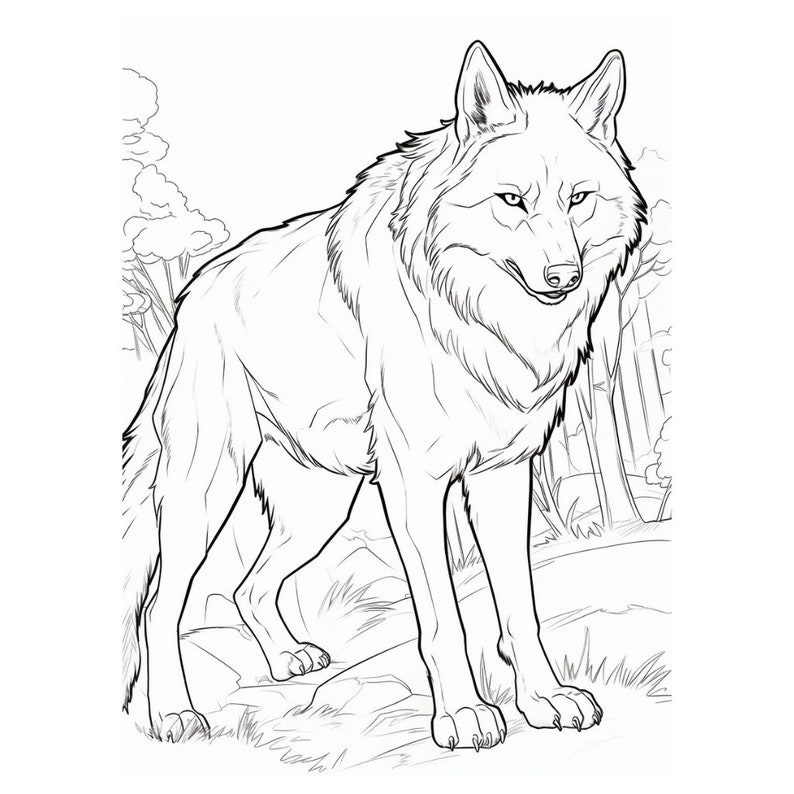 10 'wolves' Adult Coloring Pages, Adult Coloring, Coloring for Adults ...