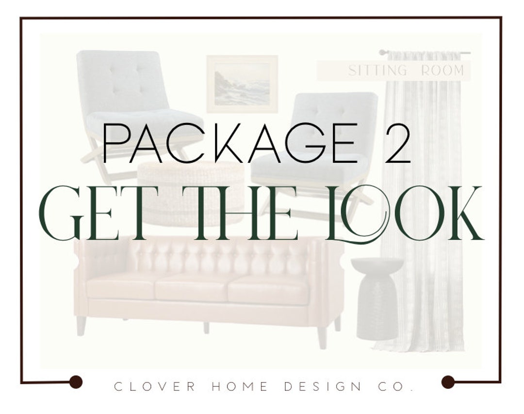 GET THE LOOK - E-design Package - Etsy