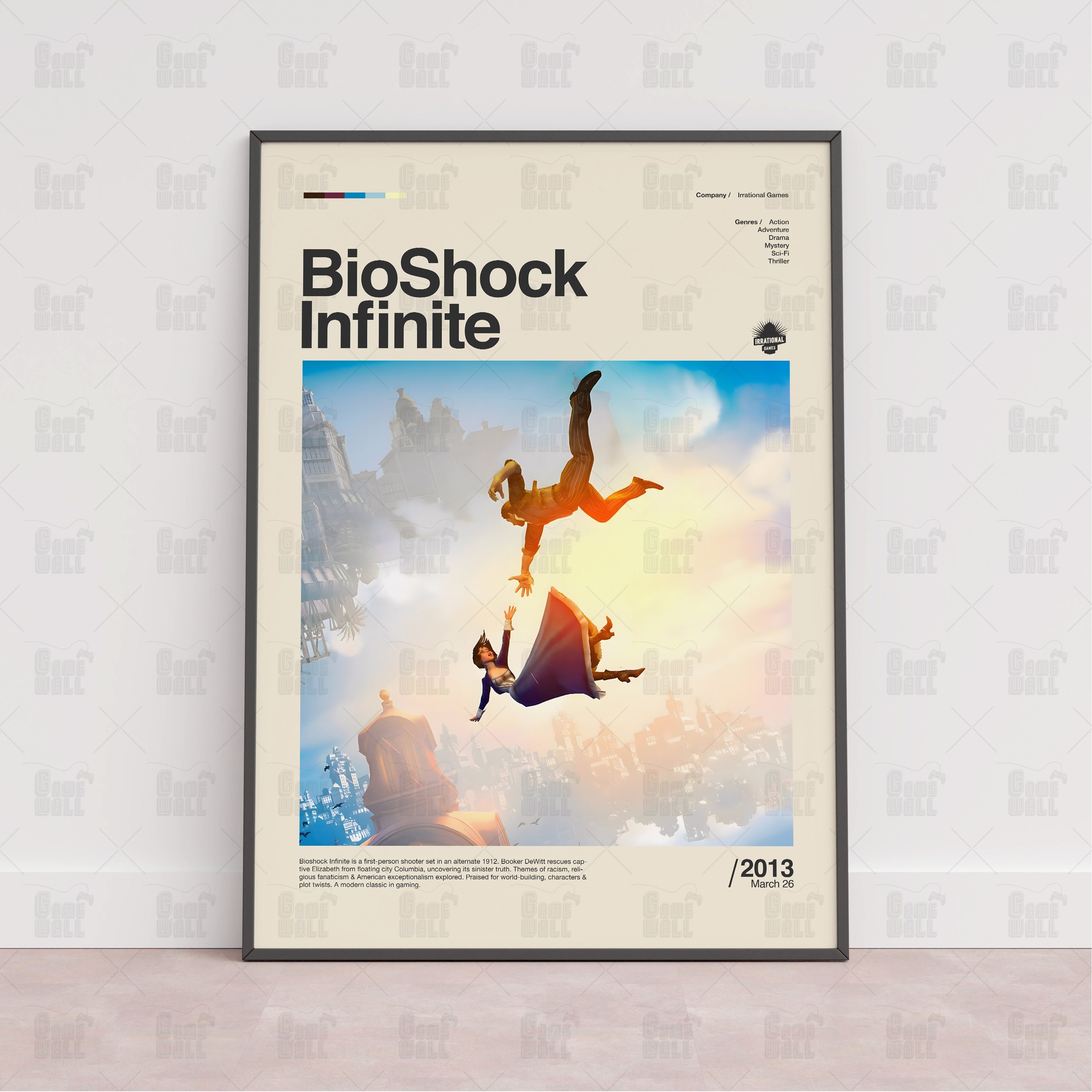 Bioshock Infinite Poster Gamestop