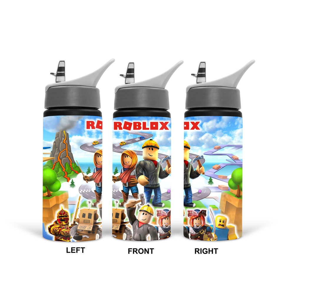 Roblox Kids Water Bottle, Aluminum 600ml - Etsy