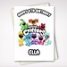 Personalised Smiling Critters Birthday Card- Kids Personalised Birthday ...