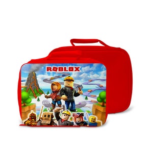 ROBLOX Lunch Bag And/or Water Bottle Kids School Lunch Bag Roblox Kids ...