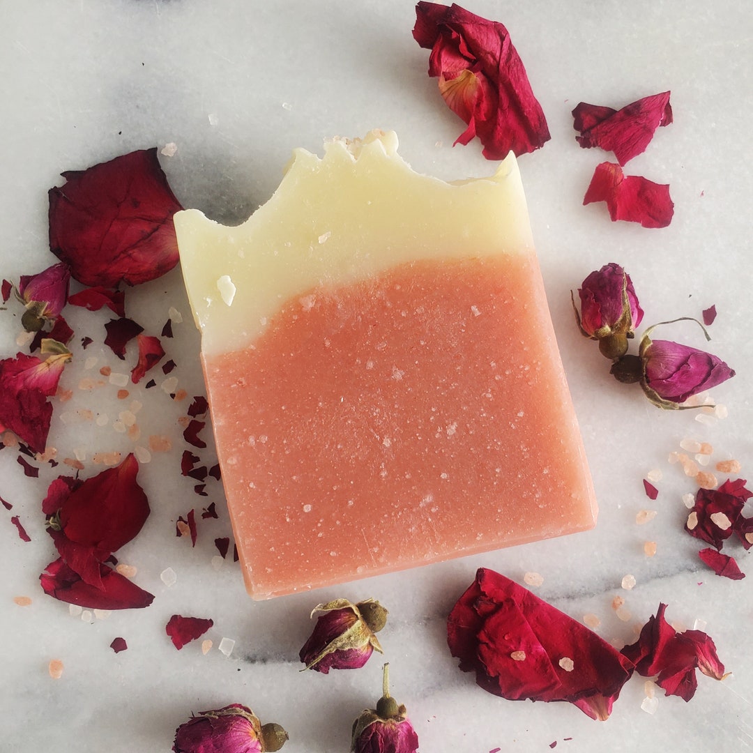 Grandma Sylvia's Rose Garden Soap, All Natural Soap, Cold Processed ...