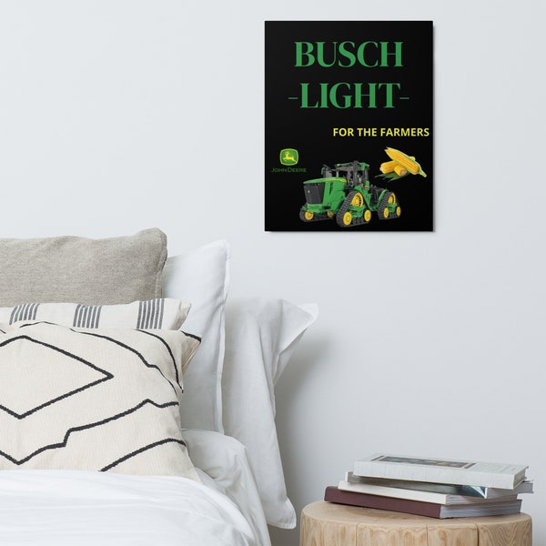 John Deere Busch Light Sign - Etsy
