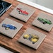 Nostalgia Cars Coasters, Classic Cars Stone Coasters Set of 4, American ...