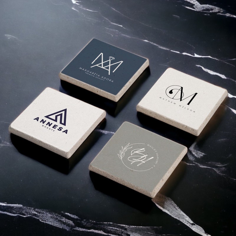 Stone Coasters Logos - Etsy