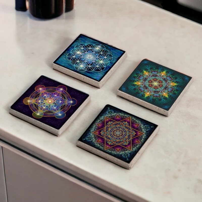 Geometric Coasters - Etsy UK