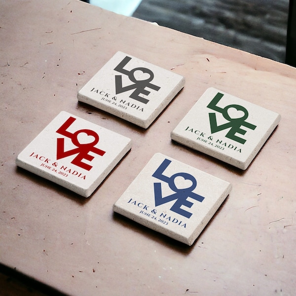 Love Coasters - Etsy