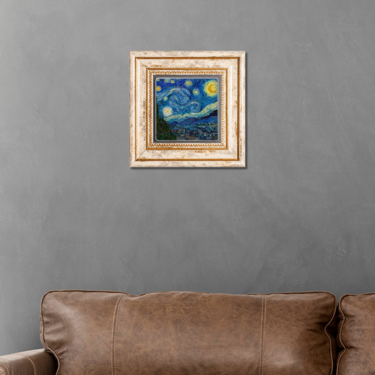 Vincent Van Gogh Stone Wall Decor Set Stone Wall Hanging - Etsy