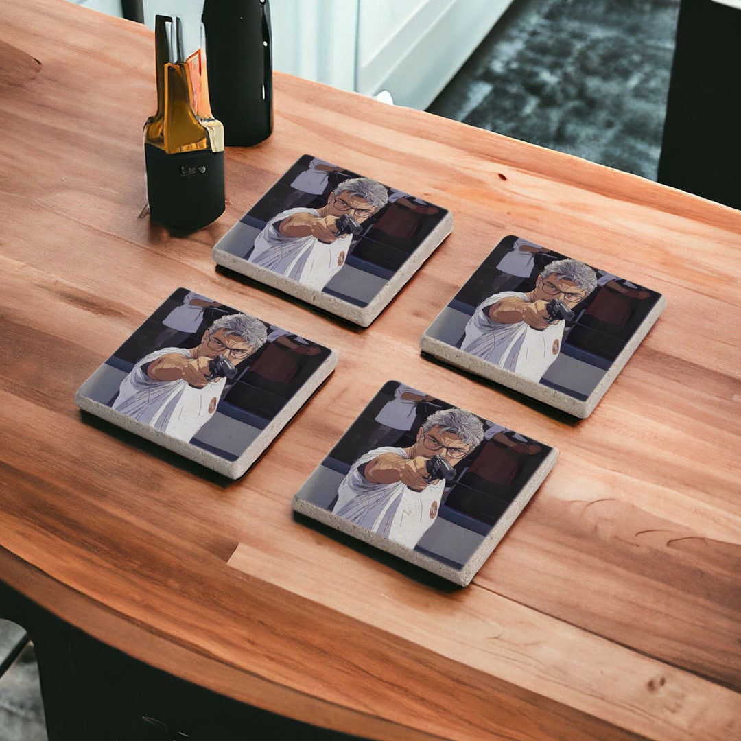 Yusuf Dikec Stone Coasters, Yusuf Dikec Art Decor, Coolest Olympics ...