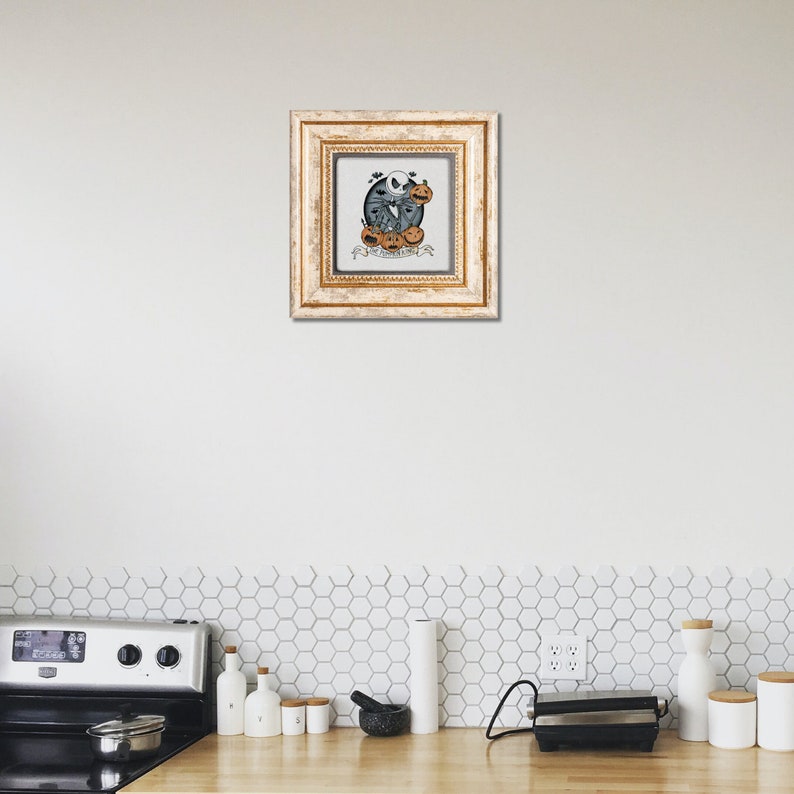 Halloween Sign Wall Art Set of Halloween Wall Hanging Spooky - Etsy