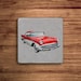 Nostalgia Cars Coasters, Classic Cars Stone Coasters Set of 4, American ...