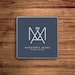 Custom Logo on Stone Coasters, Personalized Coaster, Personalized Gift ...