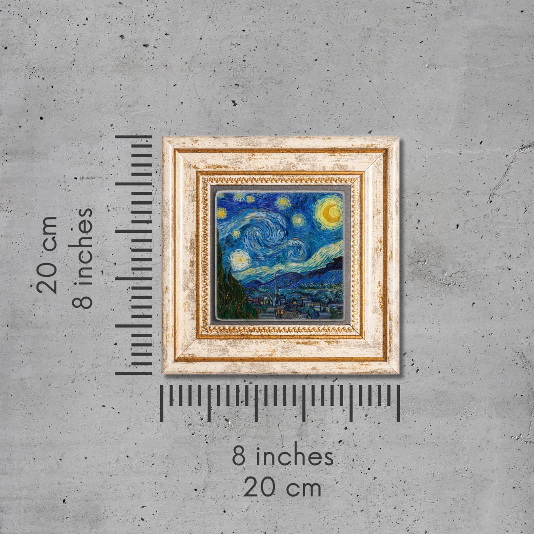 Vincent Van Gogh Stone Wall Decor Set Stone Wall Hanging - Etsy
