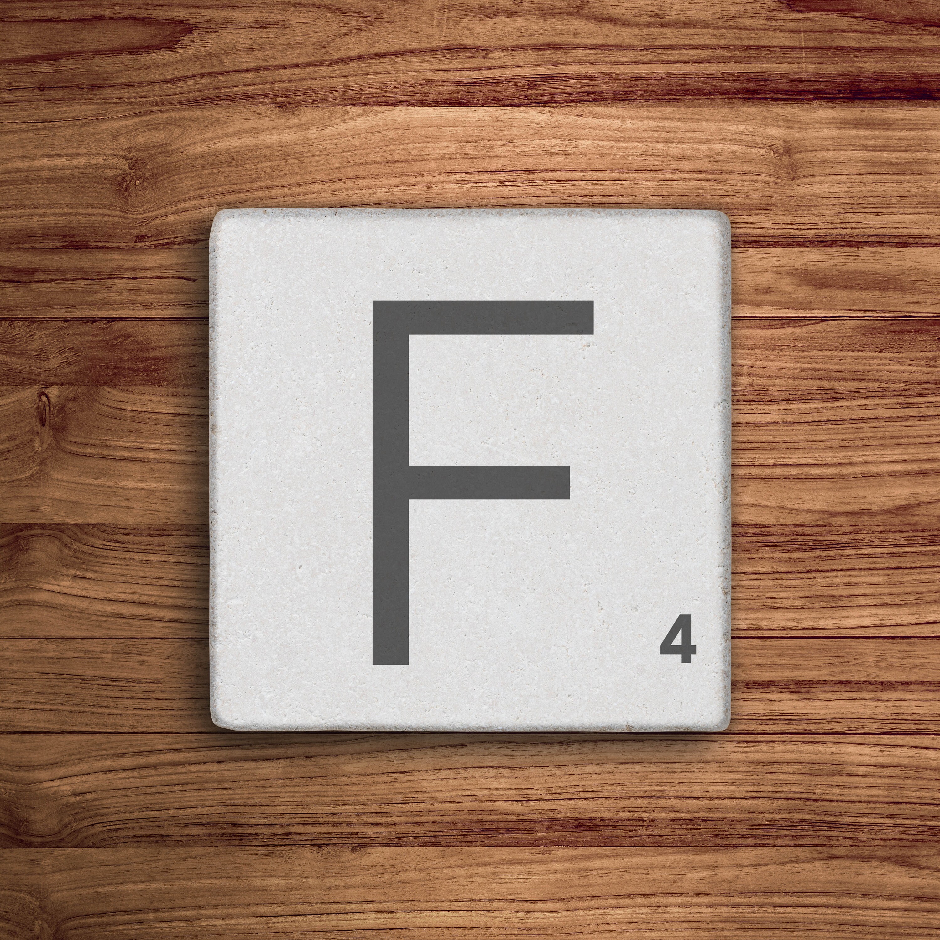 Scrabble Stone Coasters Set, Scrabble Letters Wood Coasters ...
