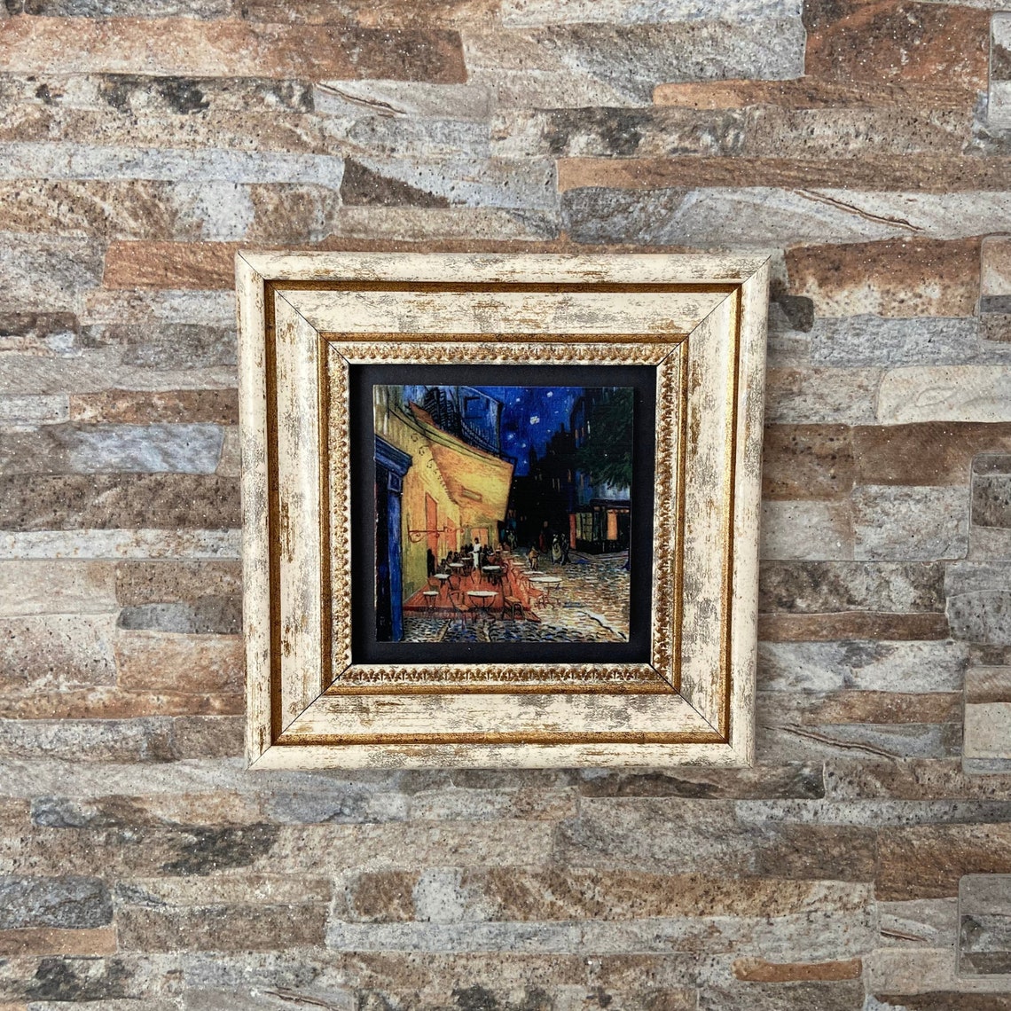 Vincent Van Gogh Stone Wall Decor Set Stone Wall Hanging - Etsy