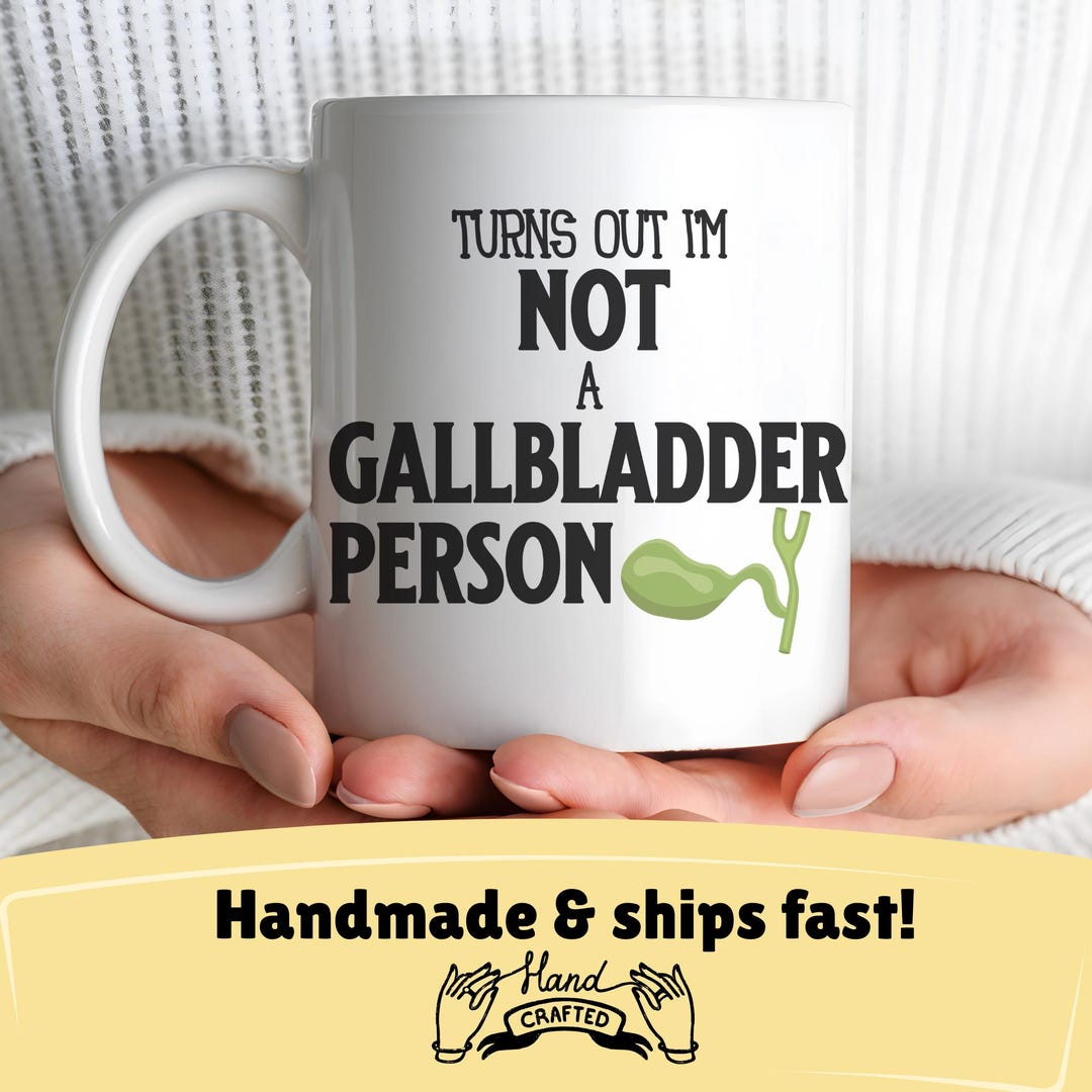 Cholecystectomy Mug Gallbladder Removal Surgery Coffee Cup Funny Gift ...