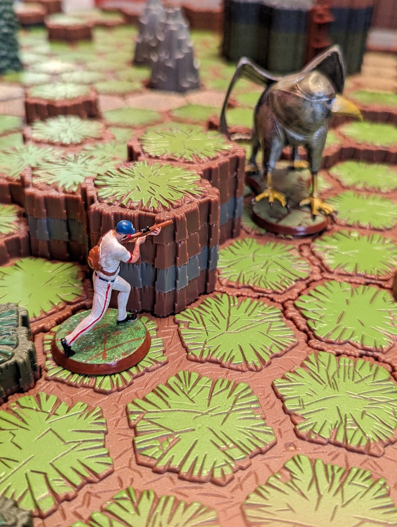 Heroscape Texas Ranger includes Card and Figure - Etsy