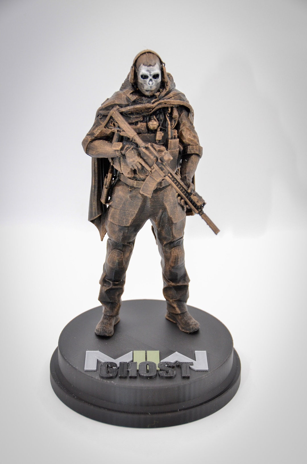 Hand Painted 3d Printed Simon "ghost" Riley 3d Printed Figurine - Etsy