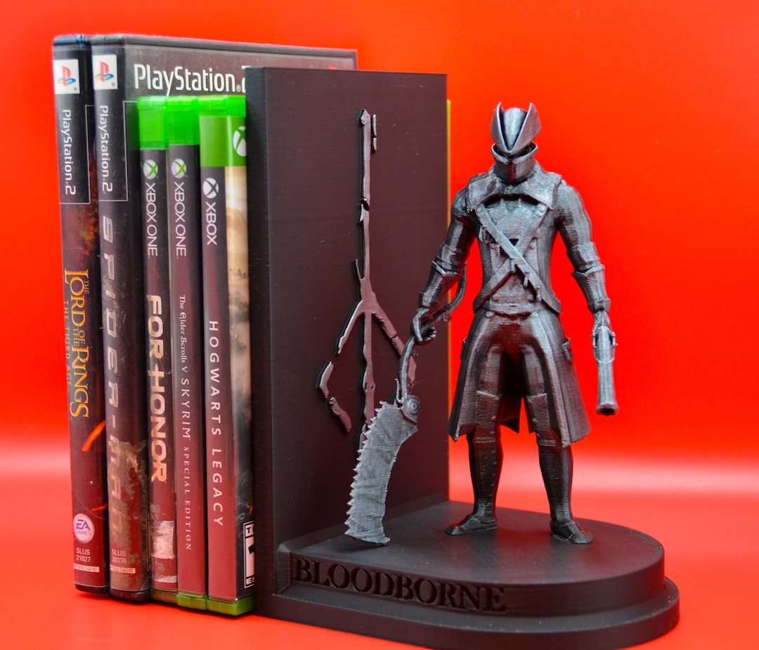 Bloodborne Hunter Bookend Hand Painted 3d Printed Model. - Etsy