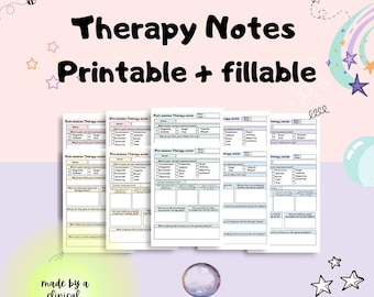 Post Therapy Reflection Worksheets Therapy Progress Tracker - Etsy