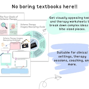 Schema Therapy Bundle, Schema Therapy Worksheets, Schema Therapy Cards ...