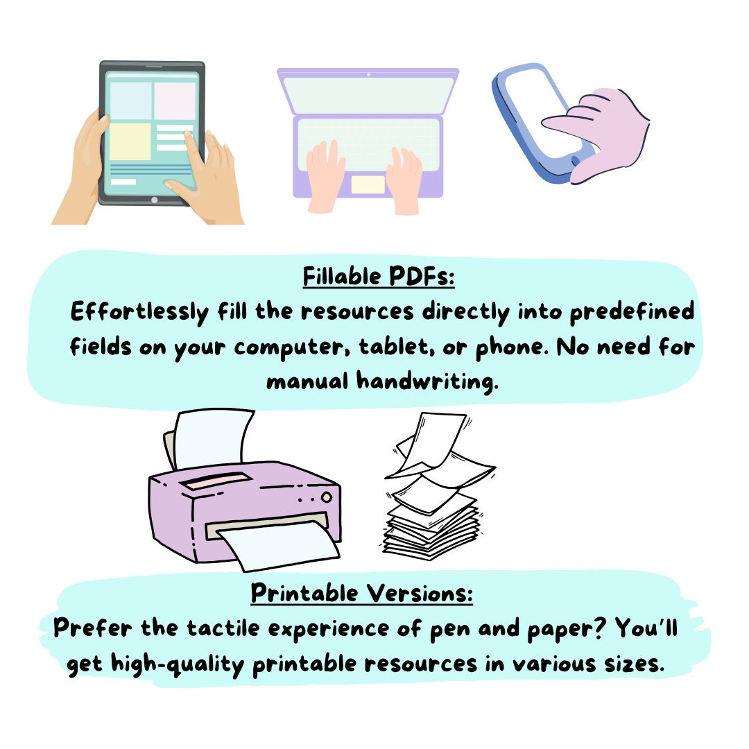 Depression Workbook Brain and Depression Handout Cards Depression ...