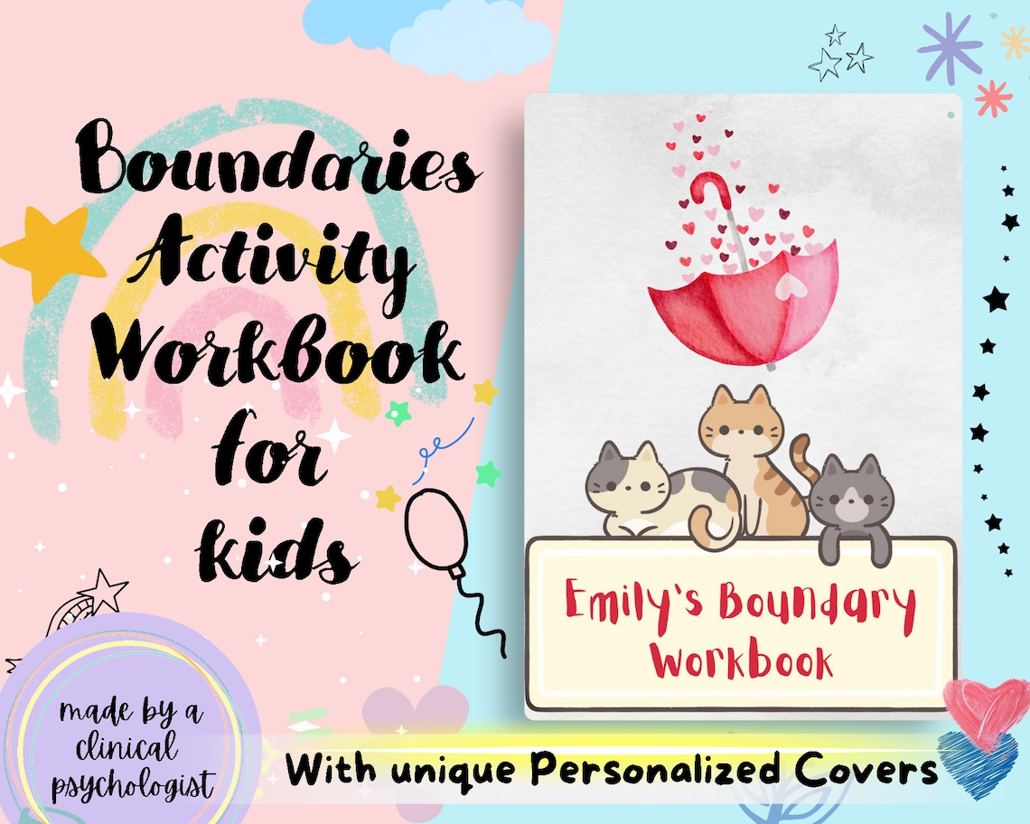 Boundaries Worksheets Therapy for Kids and Teens Mental Health - Etsy