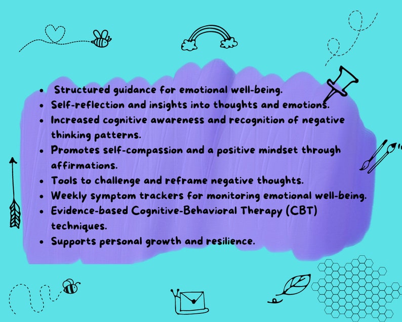 Depression Workbook Brain and Depression Handout Cards Depression ...