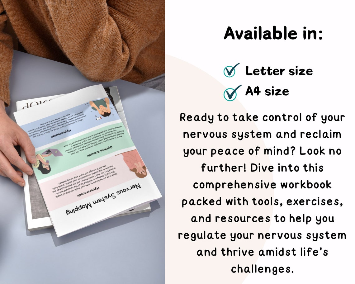 Nervous System Regulation Workbook, Nervous System Regulation ...