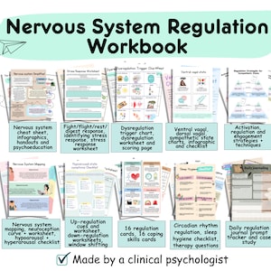 Nervous System Regulation Workbook, Nervous System Regulation ...
