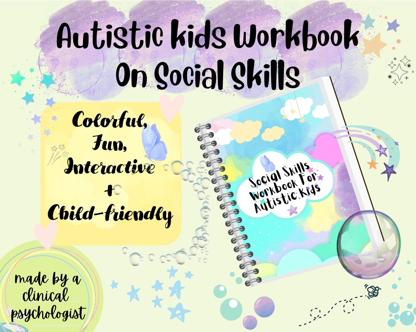 Autism Book for Kids Social Skills Communication Autism - Etsy