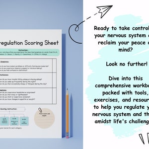 Nervous System Regulation Workbook, Nervous System Regulation ...