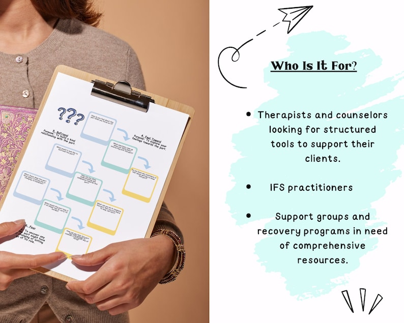 IFS Parts Mapping Worksheets, IFS Worksheets, Internal Family Systems ...